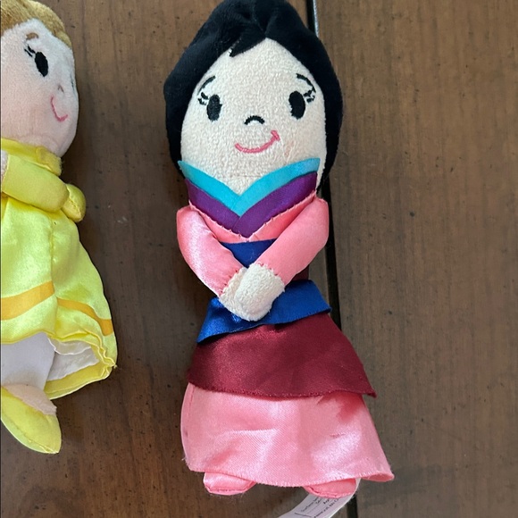 Disney | Toys | Disney Princess Plush Doll Set Includes Mulan Snow ...